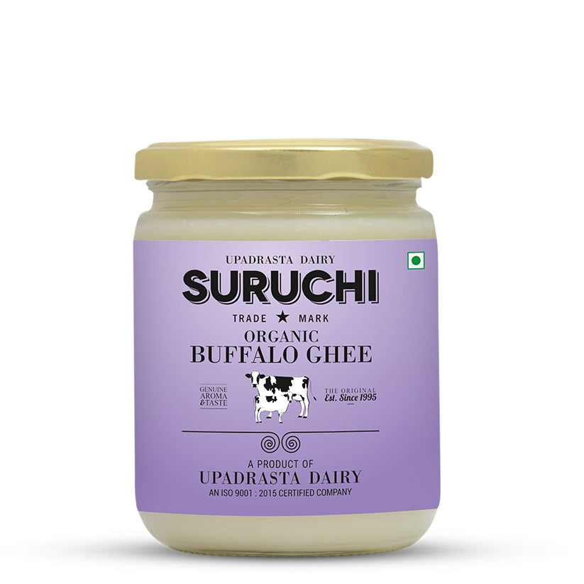 Suruchi Organic Buffalo Ghee – Upadrasta Dairy Suruchi Ghee